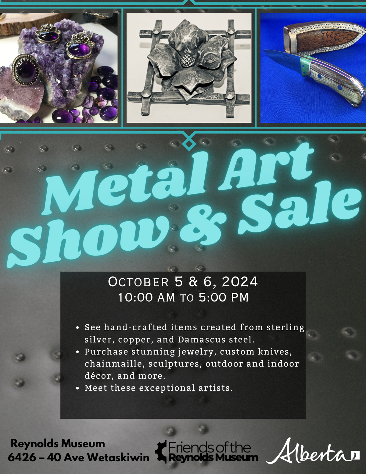 Metal arts show and sale – Front Step Forge